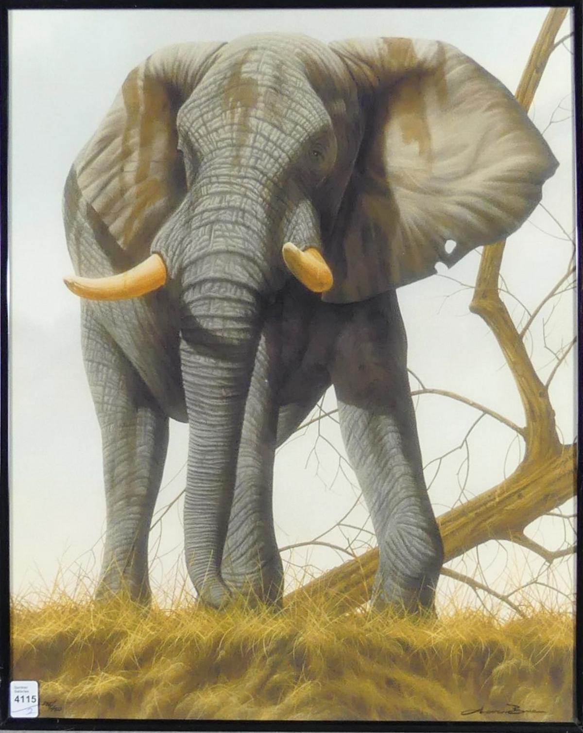 Andrew Bone | African Elephants | MutualArt