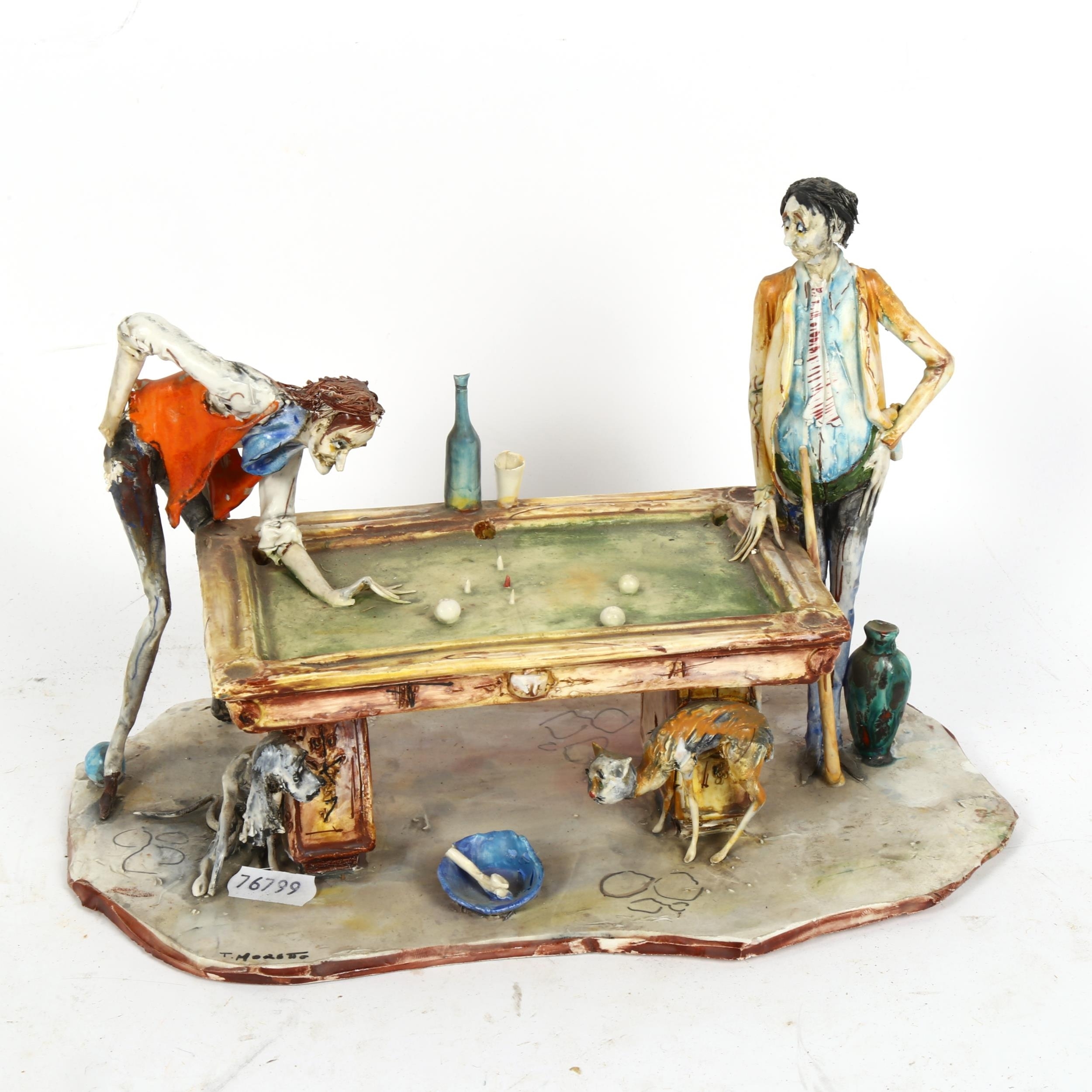 Toni Moretto | pool table | MutualArt