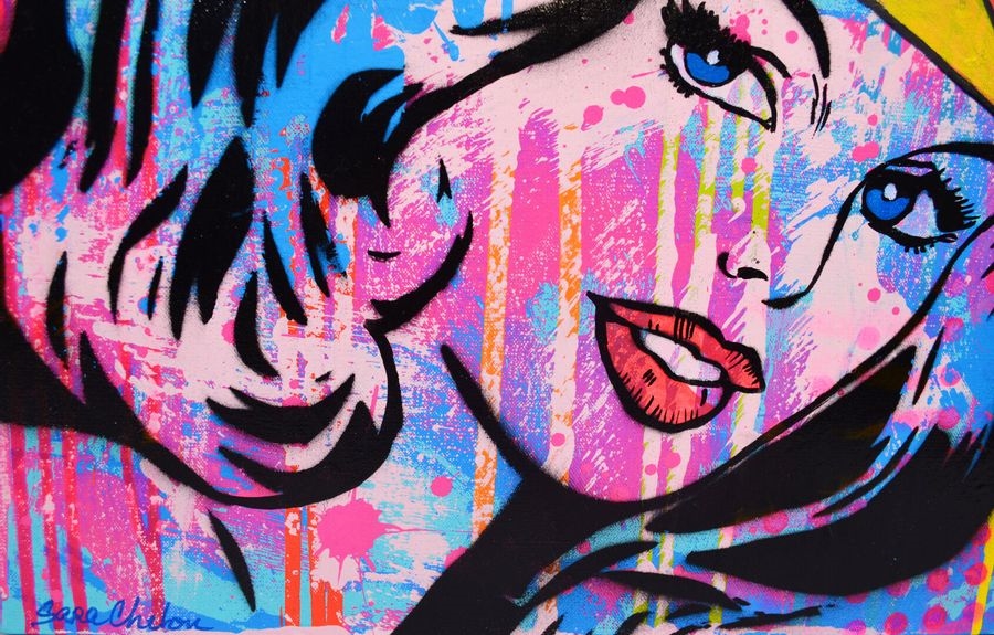 Sara Chelou | The Smile of Wonder Woman (2022) | MutualArt