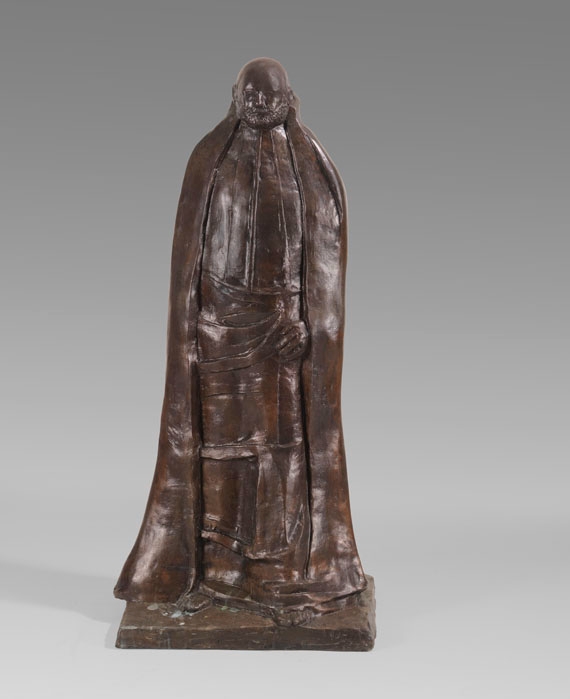 Leonard Baskin | Glutted Death with Wings (1981) | MutualArt