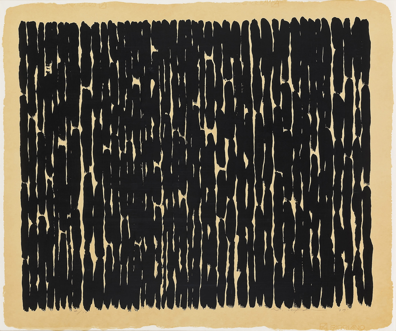 Lee Ufan | From Line (1979) | MutualArt