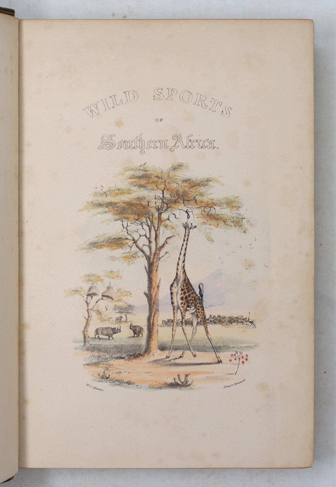 William Cornwallis Harris | The Wild Sports of Southern Africa (1841 ...