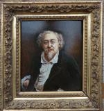 Ivan Kramskoy | Portrait of the Poet Yakov Polonsky (1875) | MutualArt