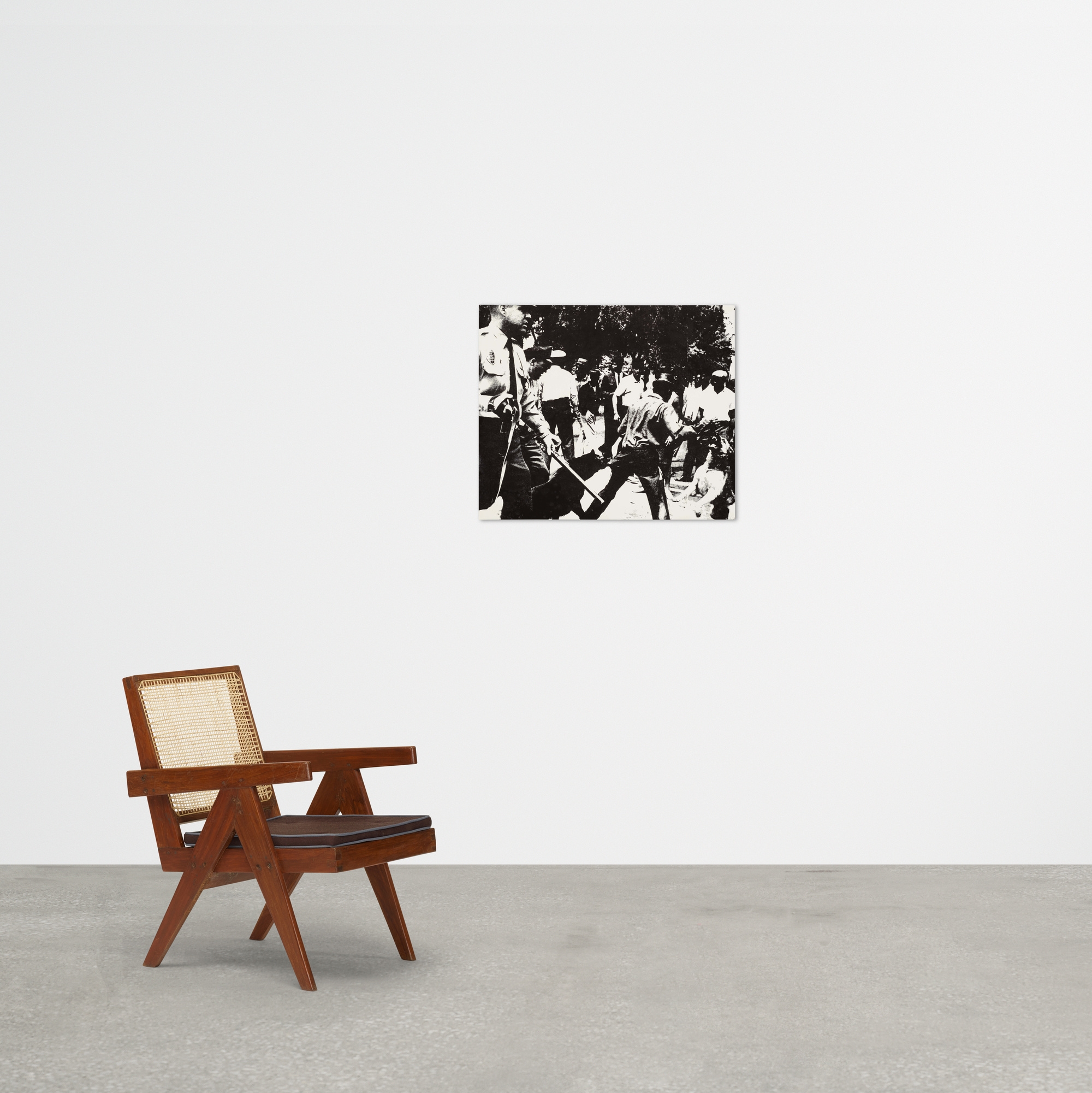 Andy Warhol | Birmingham Race Riot (1964) | MutualArt