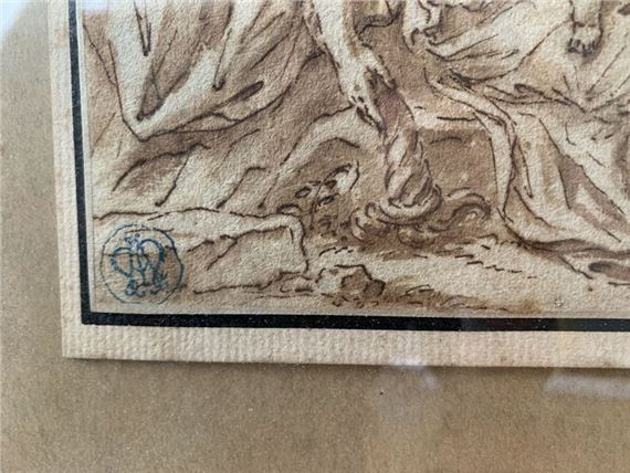 French School, 18th Century | Two satyrs and a nymph (18th Century ...