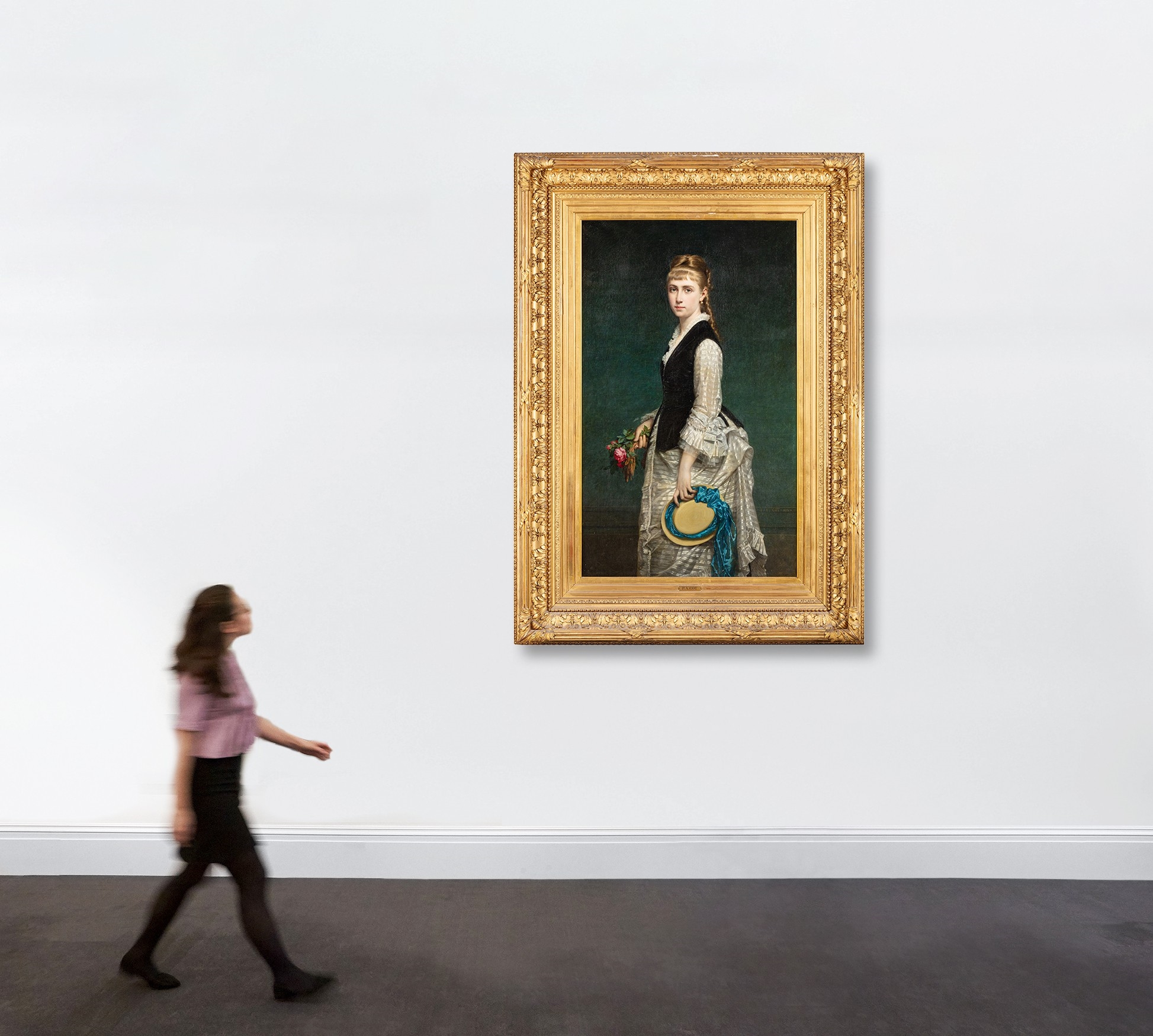 Pierre-Auguste Cot | Portrait d'Alice Heine, duchesse de Richelieu ...