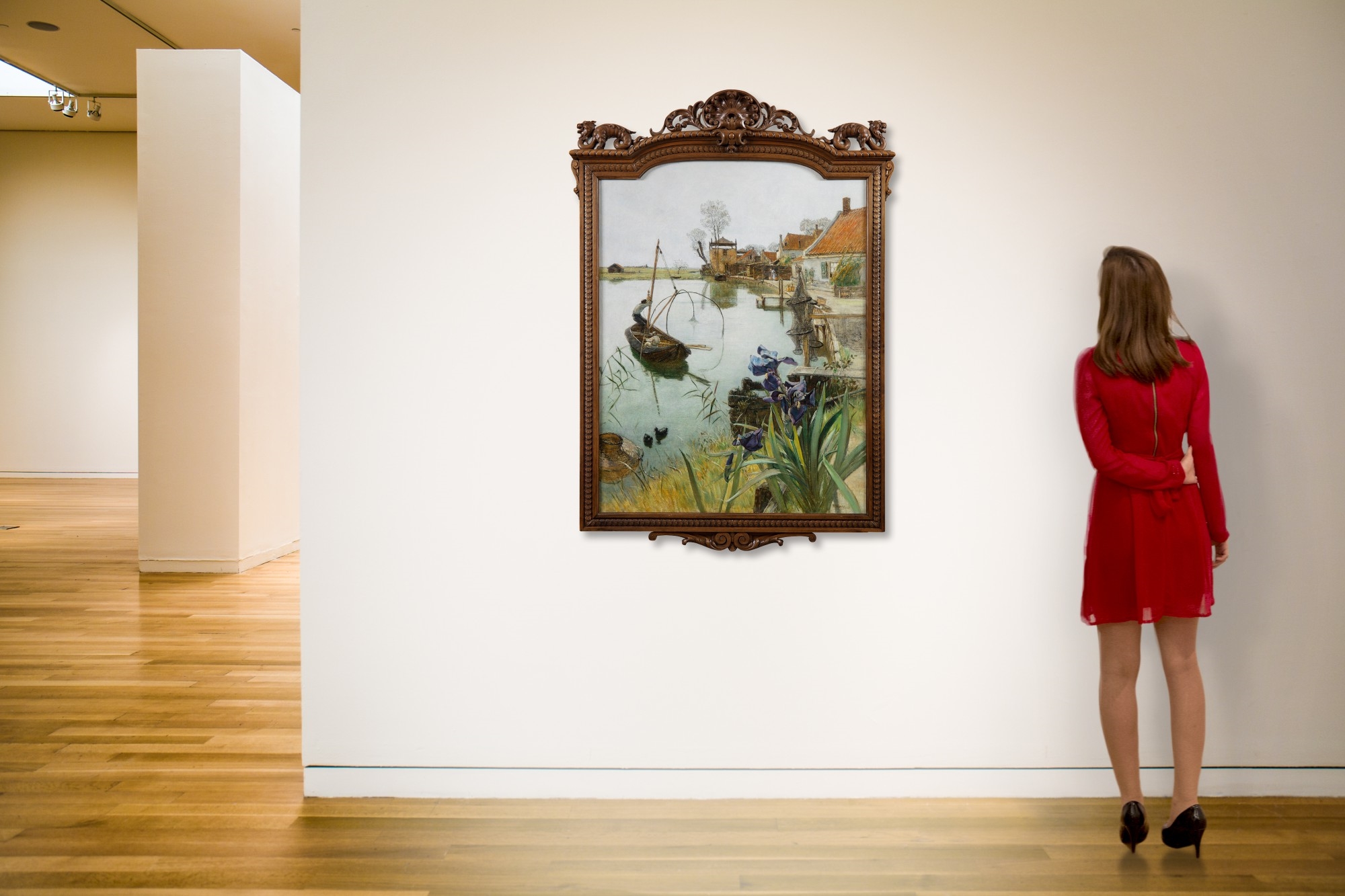 Rudolf Ribarz | La pêche du matin | MutualArt