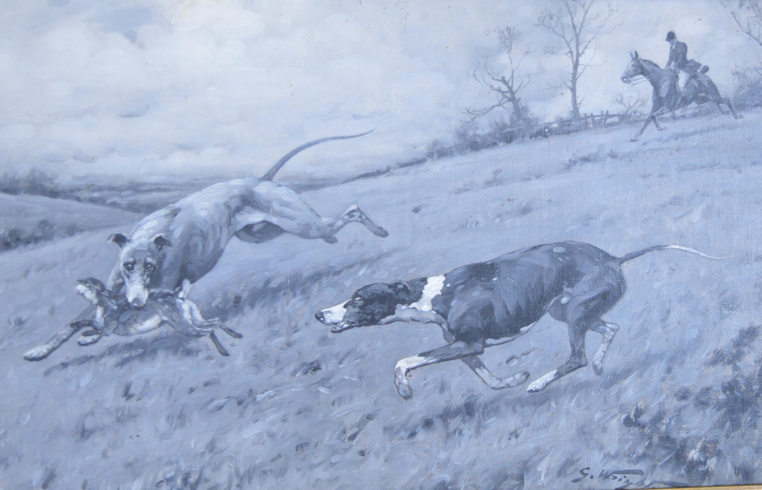 George Wright | Hare Coursing scene | MutualArt