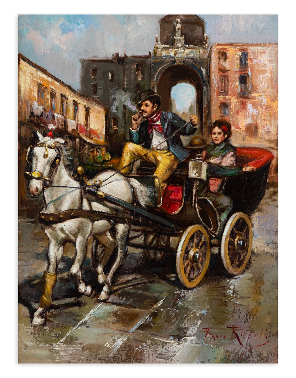 Franco Rispoli | Carrozzella Napoletana | MutualArt