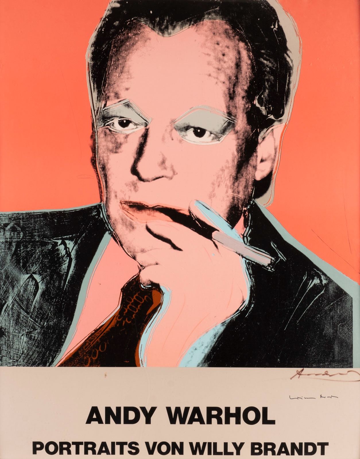 Andy Warhol Willy Brandt