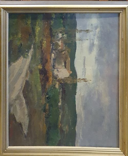 Paul Surtel | Landscape in a farmhouse | MutualArt