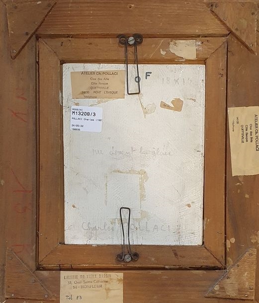 Charles Pollaci | Nude at the dressing table | MutualArt