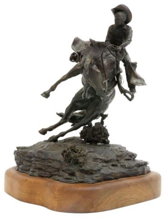 Lex Graham | WESTERN BRONZE SCULPTURE (1981) | MutualArt