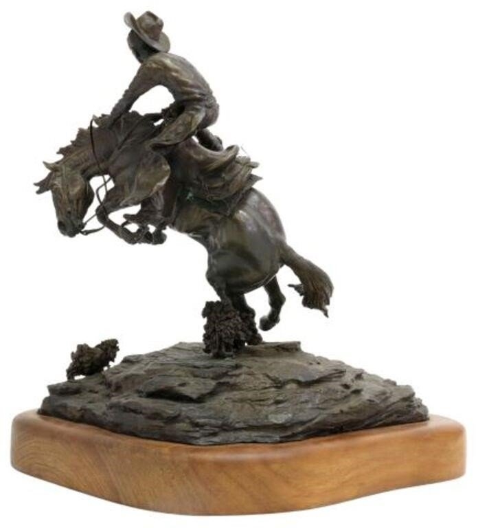 Lex Graham | WESTERN BRONZE SCULPTURE (1981) | MutualArt