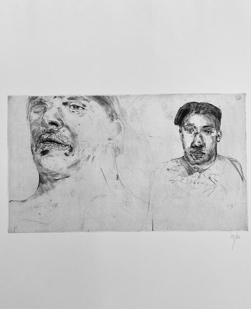 Stéphane Mandelbaum | Self-Portrait and Szulim Mandelbaum (1980 ...