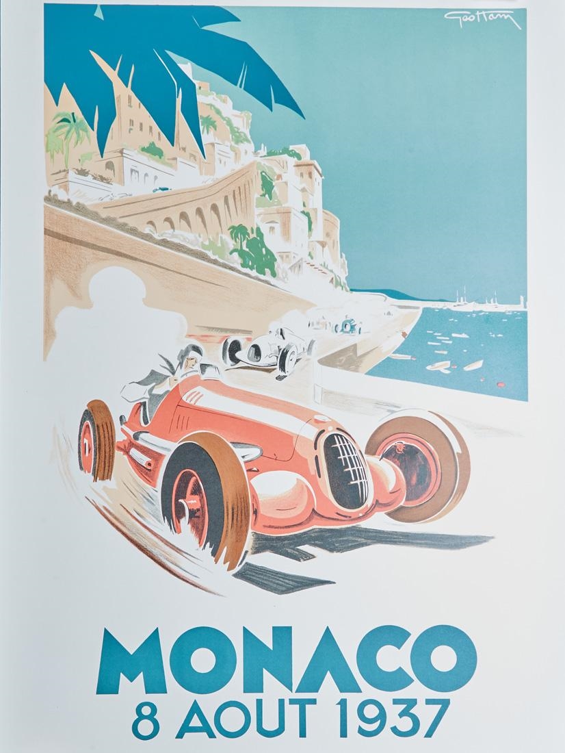 George Ham | George Ham - 1937 Monaco Grand Prix Poster (1937) | MutualArt