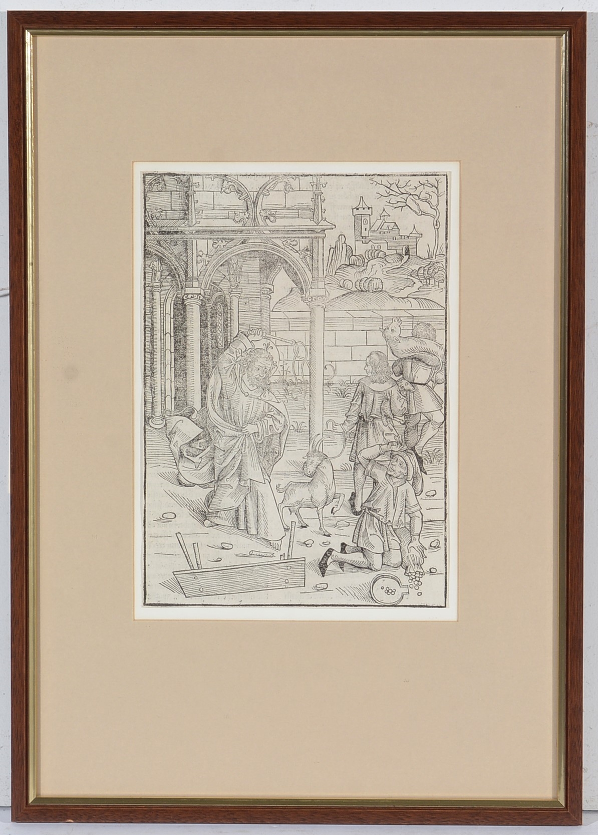 Michael Wolgemut | Christ Purifying the Temple (1491) | MutualArt