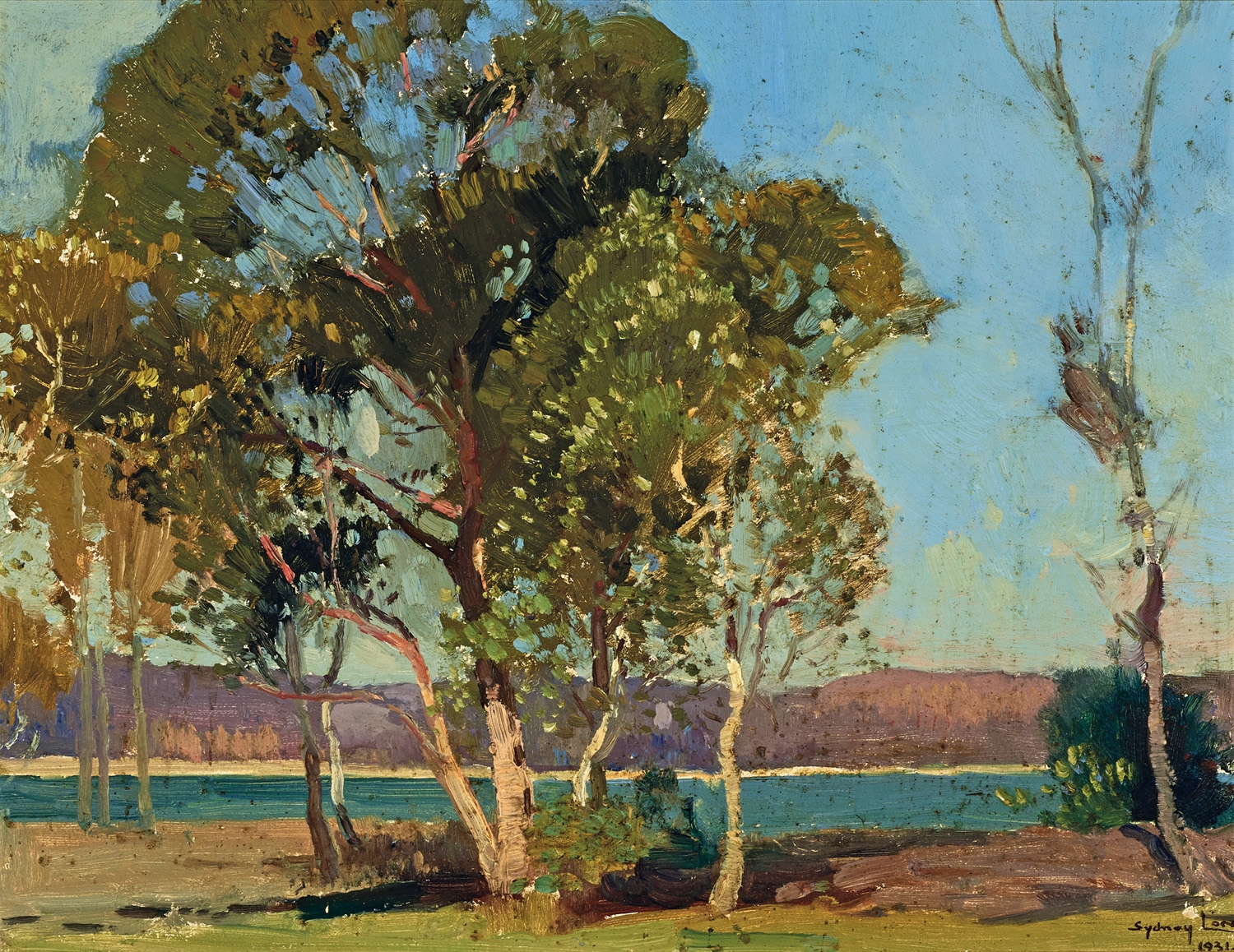 Sydney Long | The Jetty | MutualArt