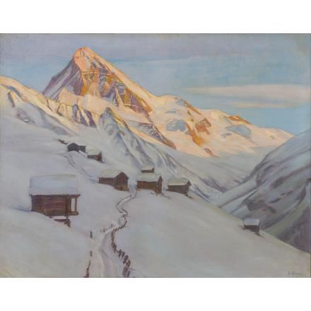 Louis Gianoli | La Dent blanche | MutualArt
