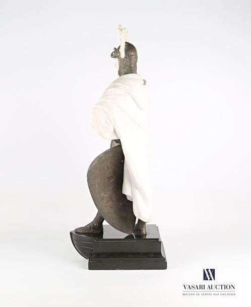 Paul Philippe | A draped warrior with a winged helmet holding his sword ...
