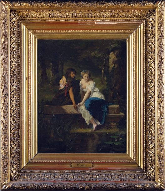 Henri Pierre Picou | Scène galante | MutualArt