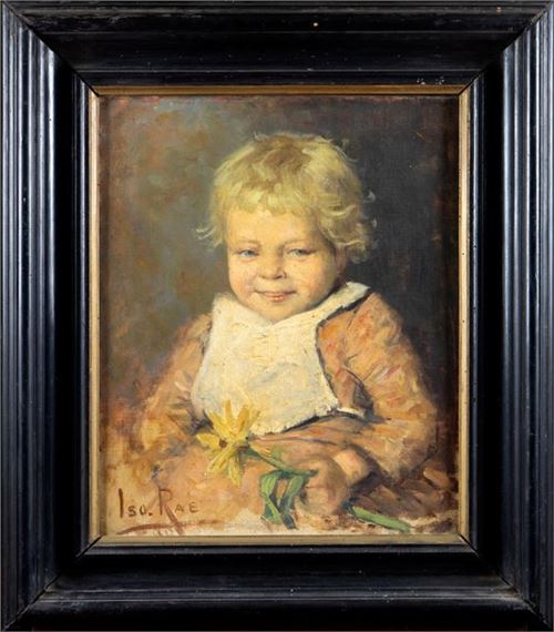 Iso Rae | Portrait of a smiling toddler | MutualArt