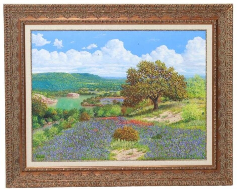 Manuel Garza | BLUEBONNETS | MutualArt