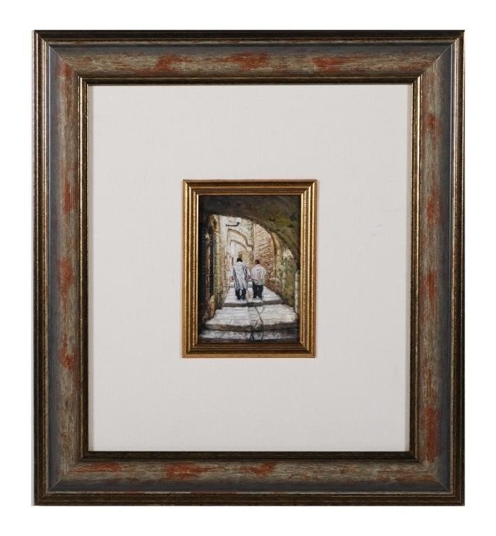 Udi Merioz | Rabbis on the Streets of Jerusalem | MutualArt