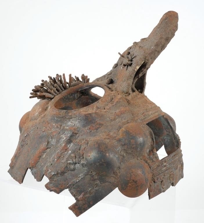 JERRY MEATYARD | Mask Sculpture | MutualArt