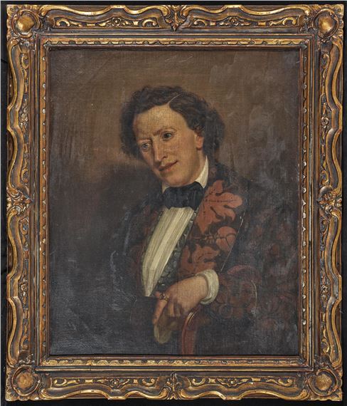 Louis Joseph Fanelli-Semati | Portrait of Frédéric Chopin (1833 ...