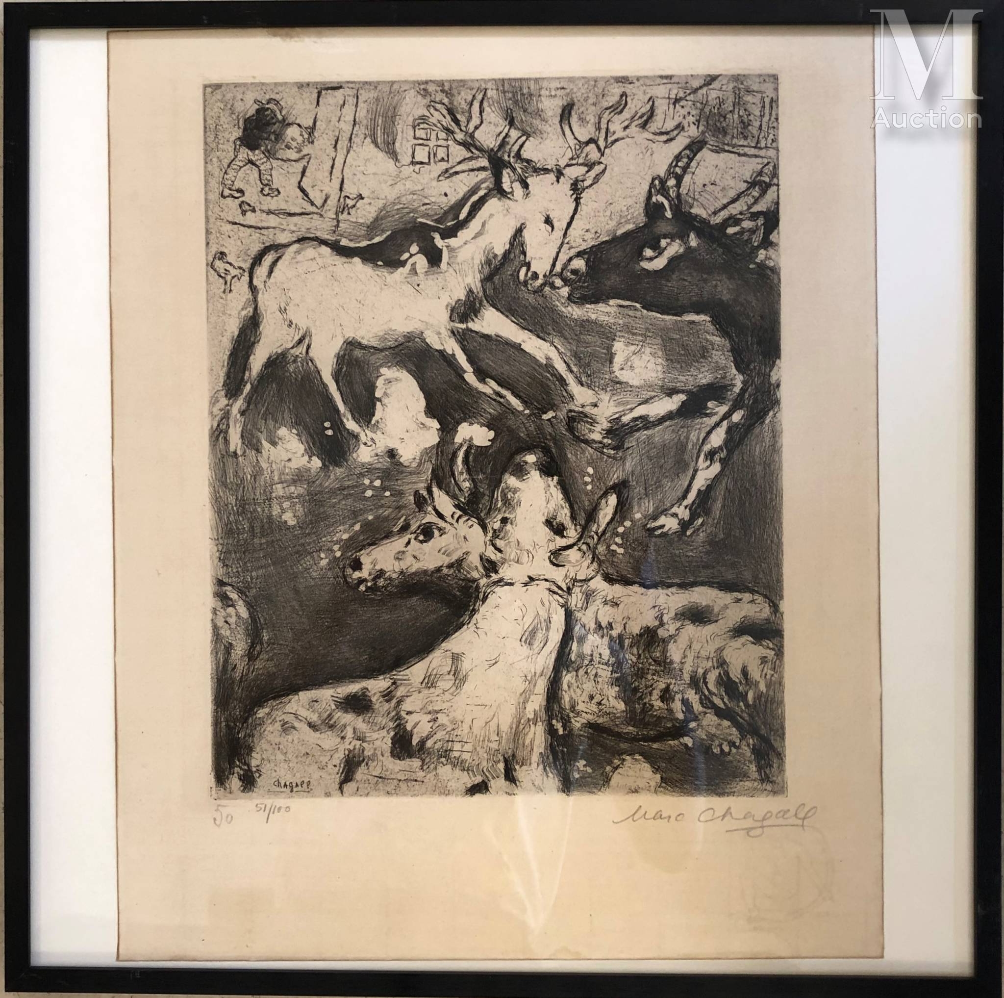Marc Chagall | Les Fables de la Fontaine | MutualArt