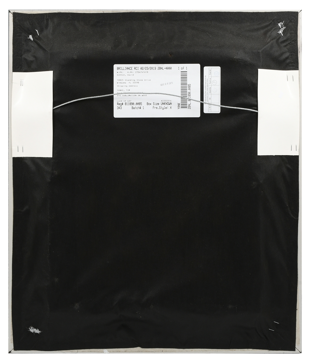 Tim Yanke | ''Four Winds Lone Wolf'' | MutualArt