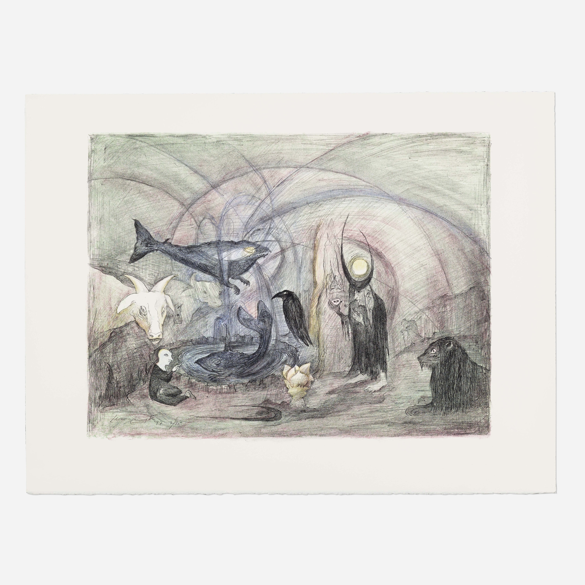 Leonora Carrington | CROW SOUP (1997) | MutualArt