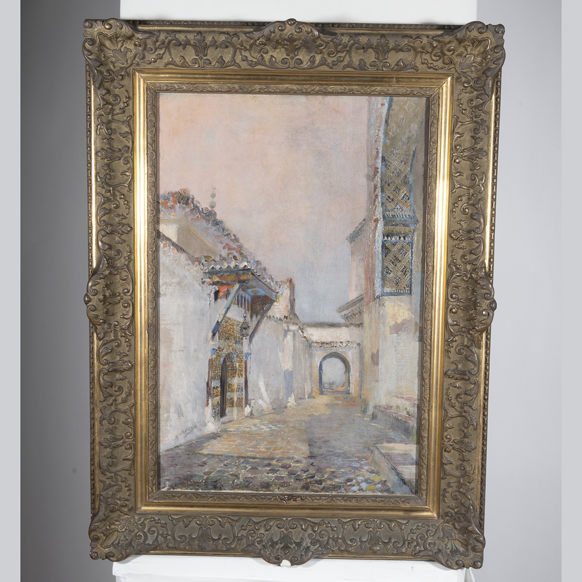 Herculine Barbin | Moroccan Courtyard (1899) | MutualArt