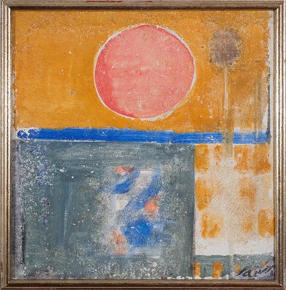 Bruno Saetti | Paesaggio con sole | MutualArt