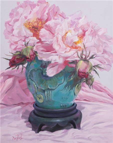 Dan Poole | Pink Roses (1995) | MutualArt