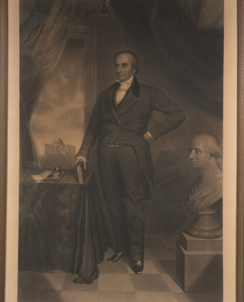 Daniel Webster | 1852 Full Length Portrait of the Great Orator in the ...