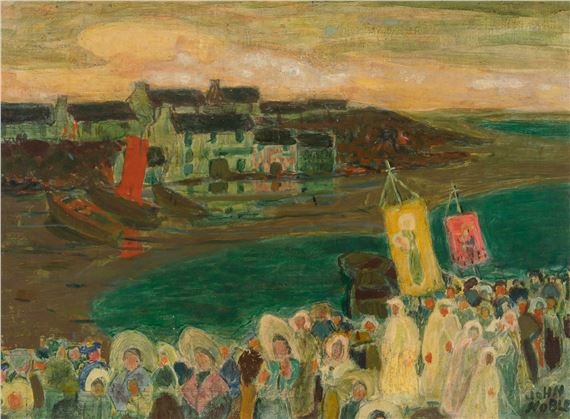 John Wichita Bill Noble | The Benediction of the Sea (1907) | MutualArt