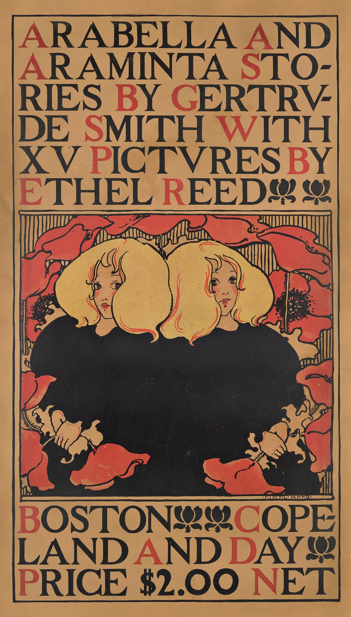 Ethel Reed | Arabella and Araminta Stories (1895) | MutualArt