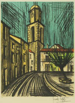 Bernard Buffet | Church | MutualArt