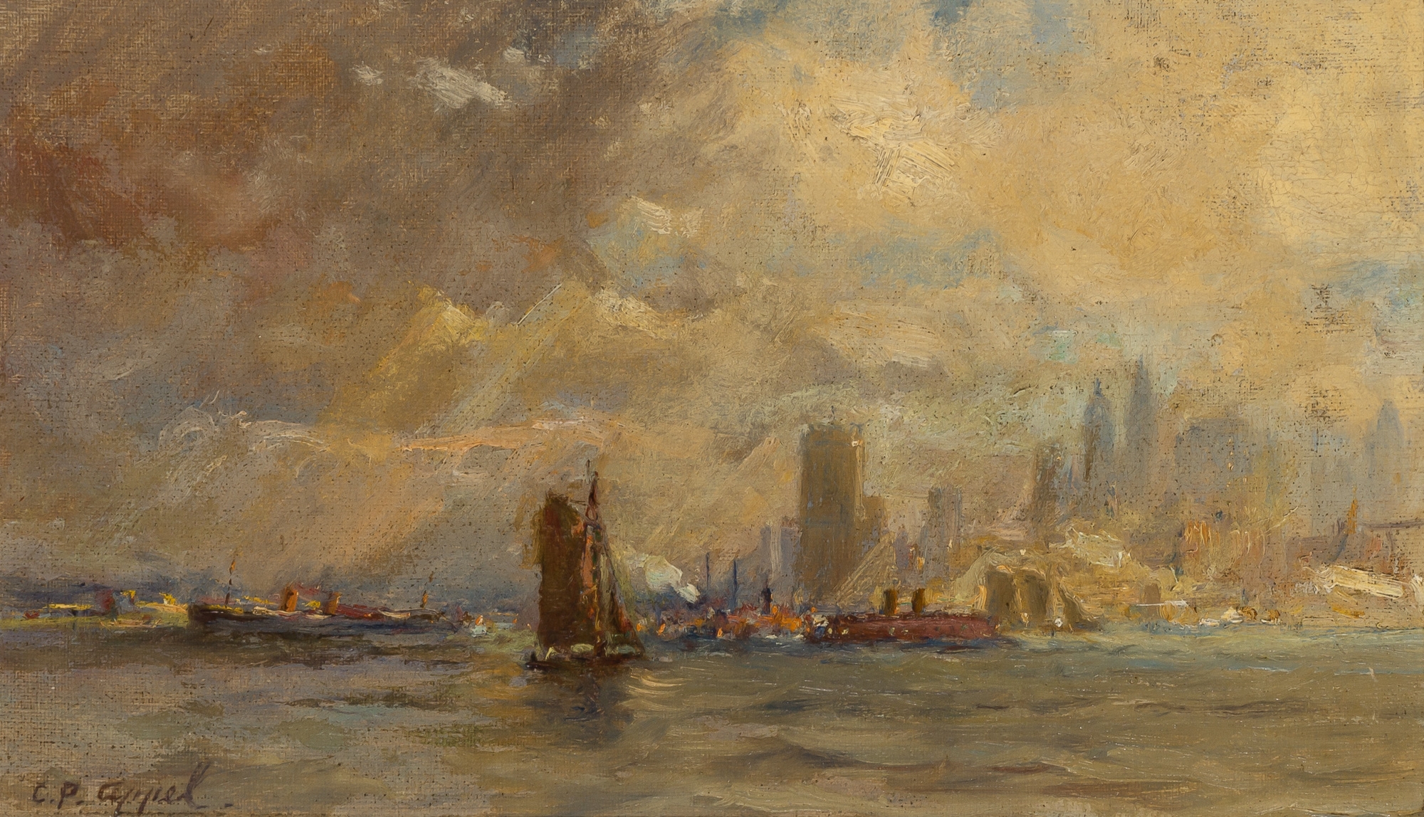 Charles P. Appel | New York Harbor | MutualArt