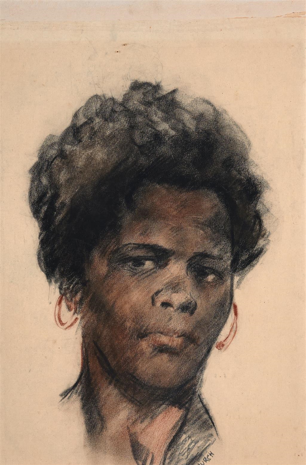 Arthur Murch | Portrait of an Aboriginal Woman | MutualArt