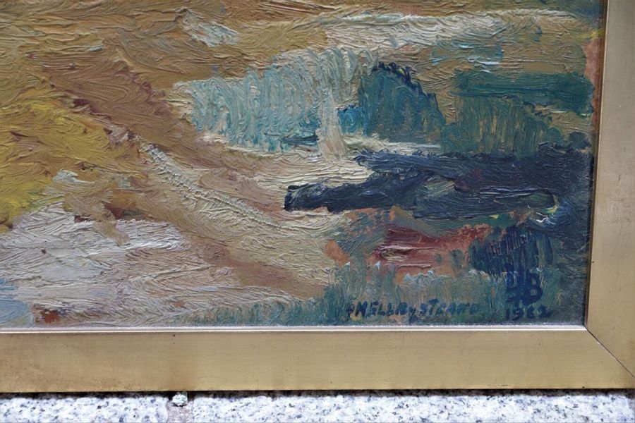 Charles Henry Bizard | The farmhouse | MutualArt