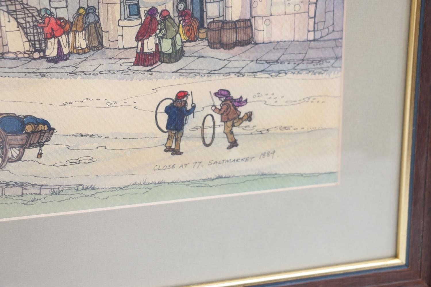 Margaret Shaw | Close at 77 Saltmarket (1884) | MutualArt