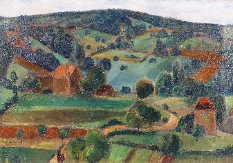 Maurice Savin | Landscape (1923) | MutualArt