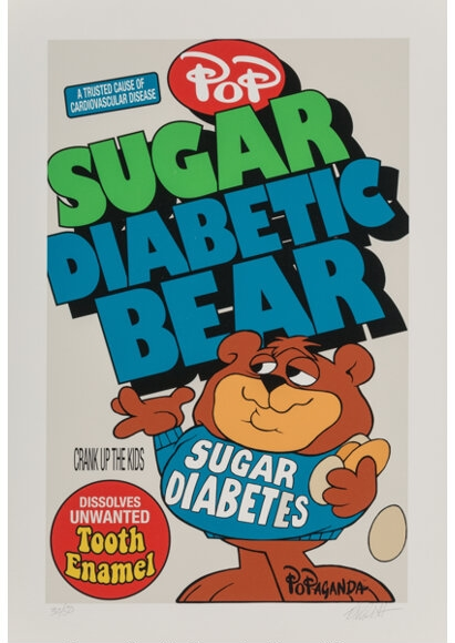 Ron English | Diabetic Bear (2011) | MutualArt
