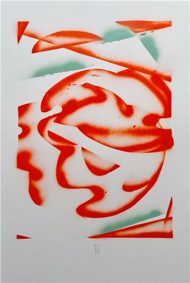 Petr Pisarik | Sprayogramm IV (2021) | MutualArt