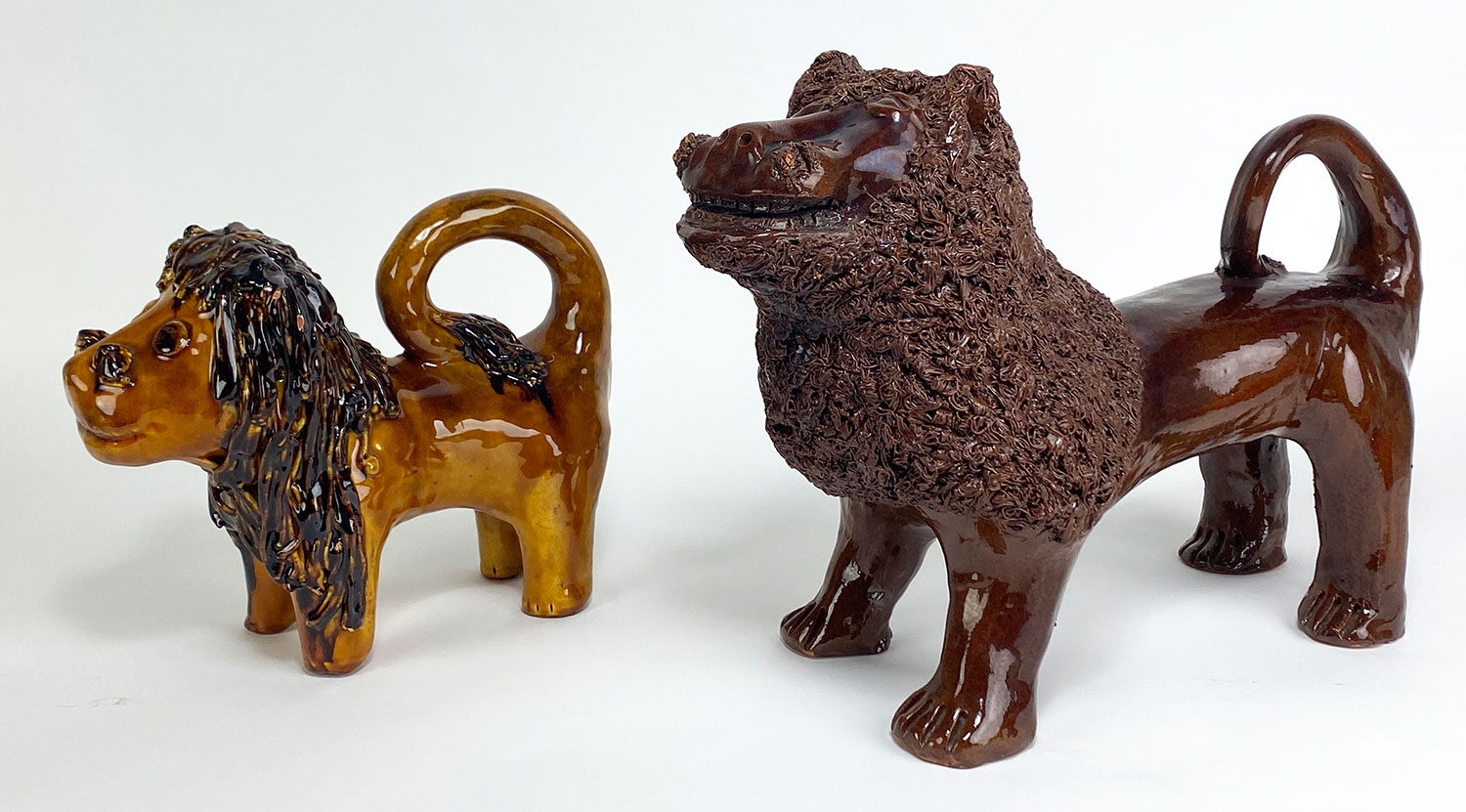 Lester Breininger | REDWARE LIONS (1981 - 1989) | MutualArt