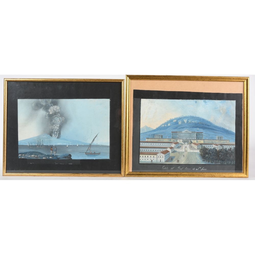 Italian School, 19th Century | L’éruption de l’Etna dans la Baie de ...