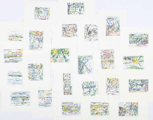 Roy Lichtenstein | Landscape Sketches (1986) | MutualArt